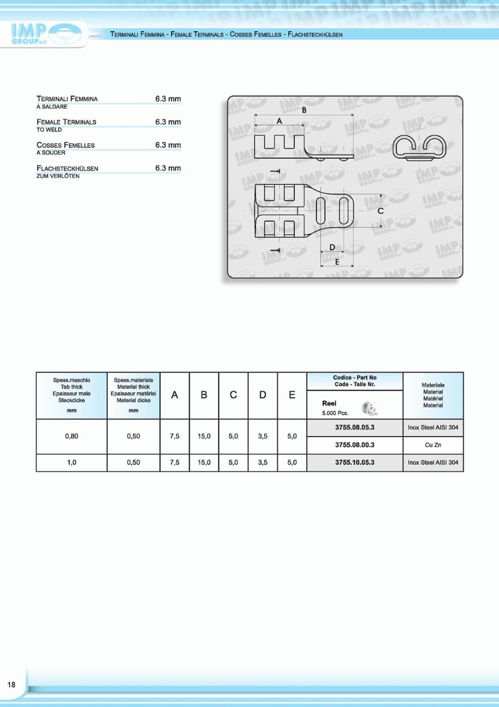catalogo-imp-group-blu22 - IMP GROUP - terminals, connectors, fuses ...
