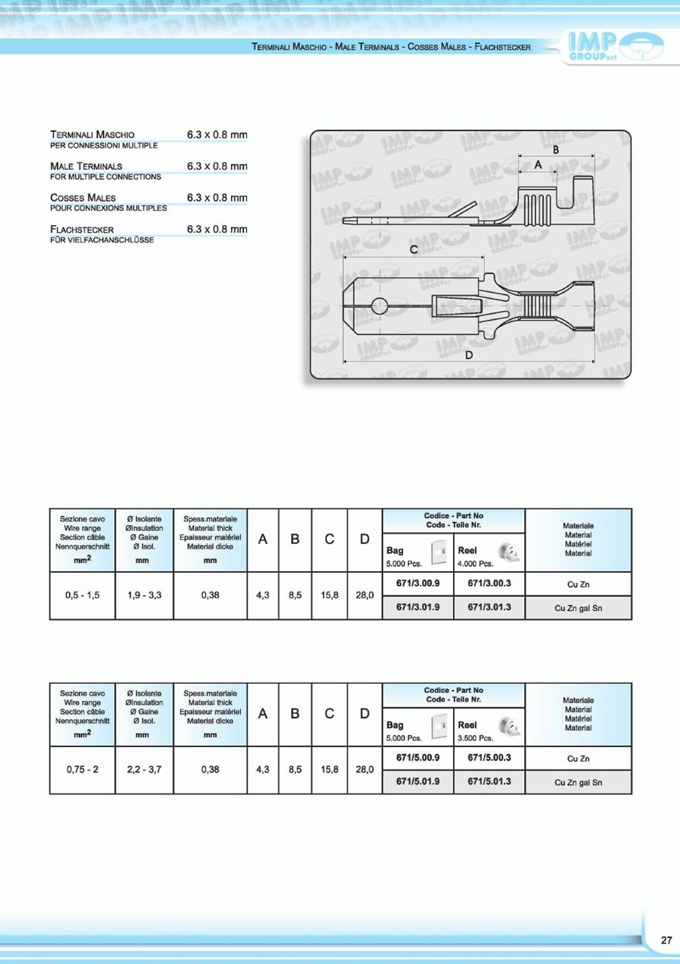 catalogo-imp-group-blu31 - IMP GROUP - terminals, connectors, fuses ...