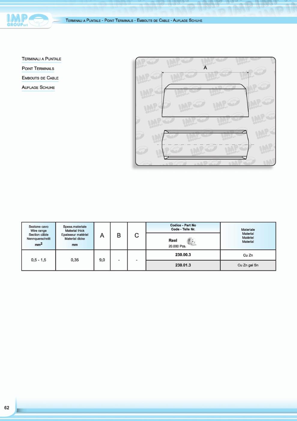 catalogo-imp-group-blu66 - IMP GROUP - terminals, connectors, fuses ...