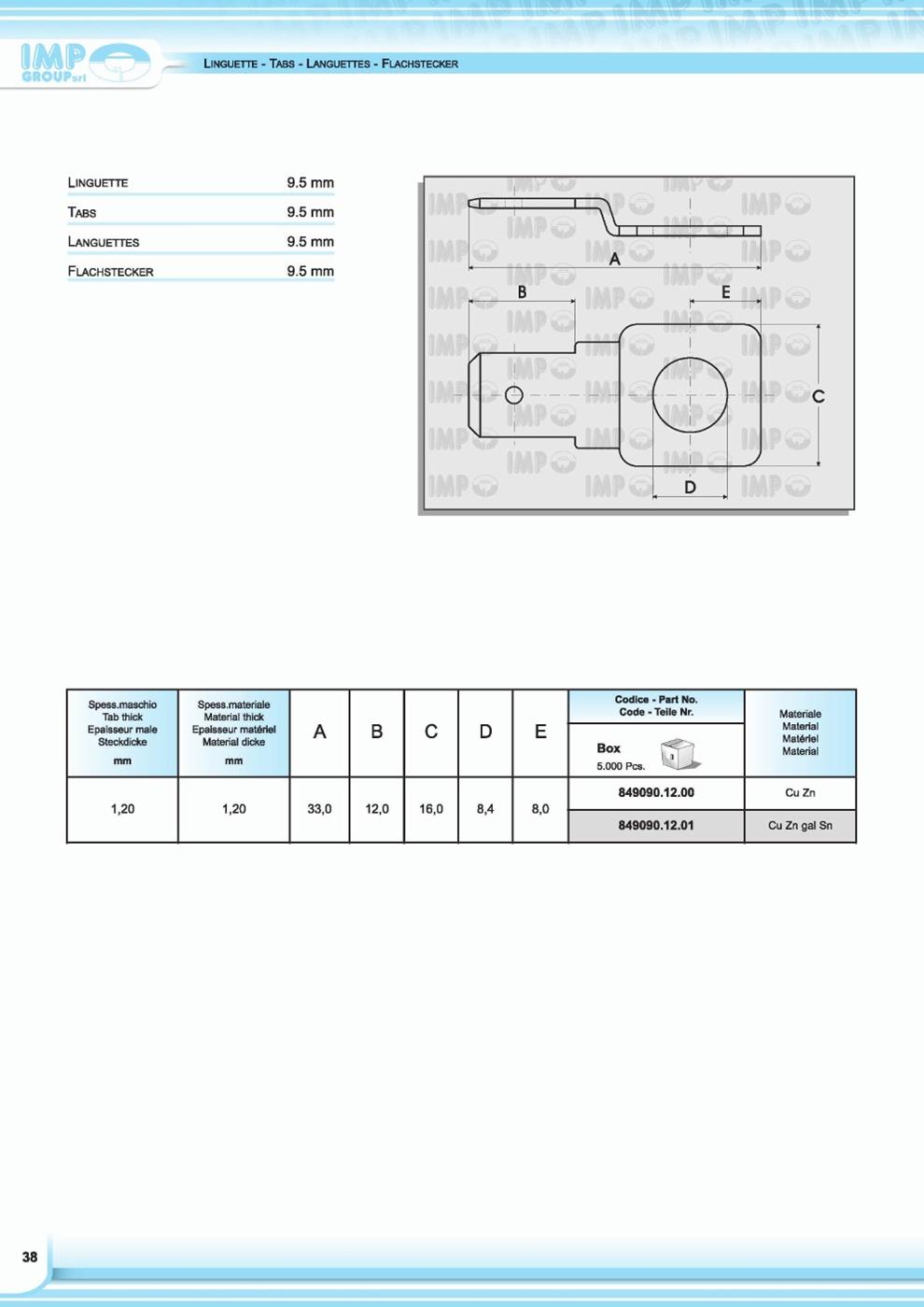 imp-group-catalogo-grigio42 - IMP GROUP - terminals, connectors, fuses ...