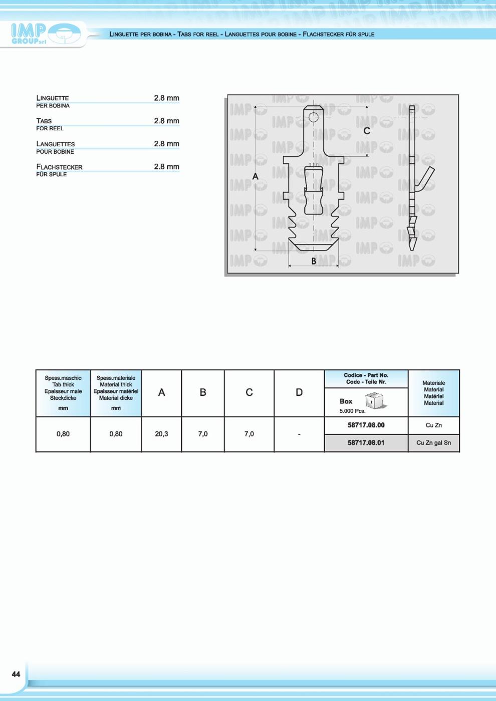 imp-group-catalogo-grigio48 - IMP GROUP - terminals, connectors, fuses ...