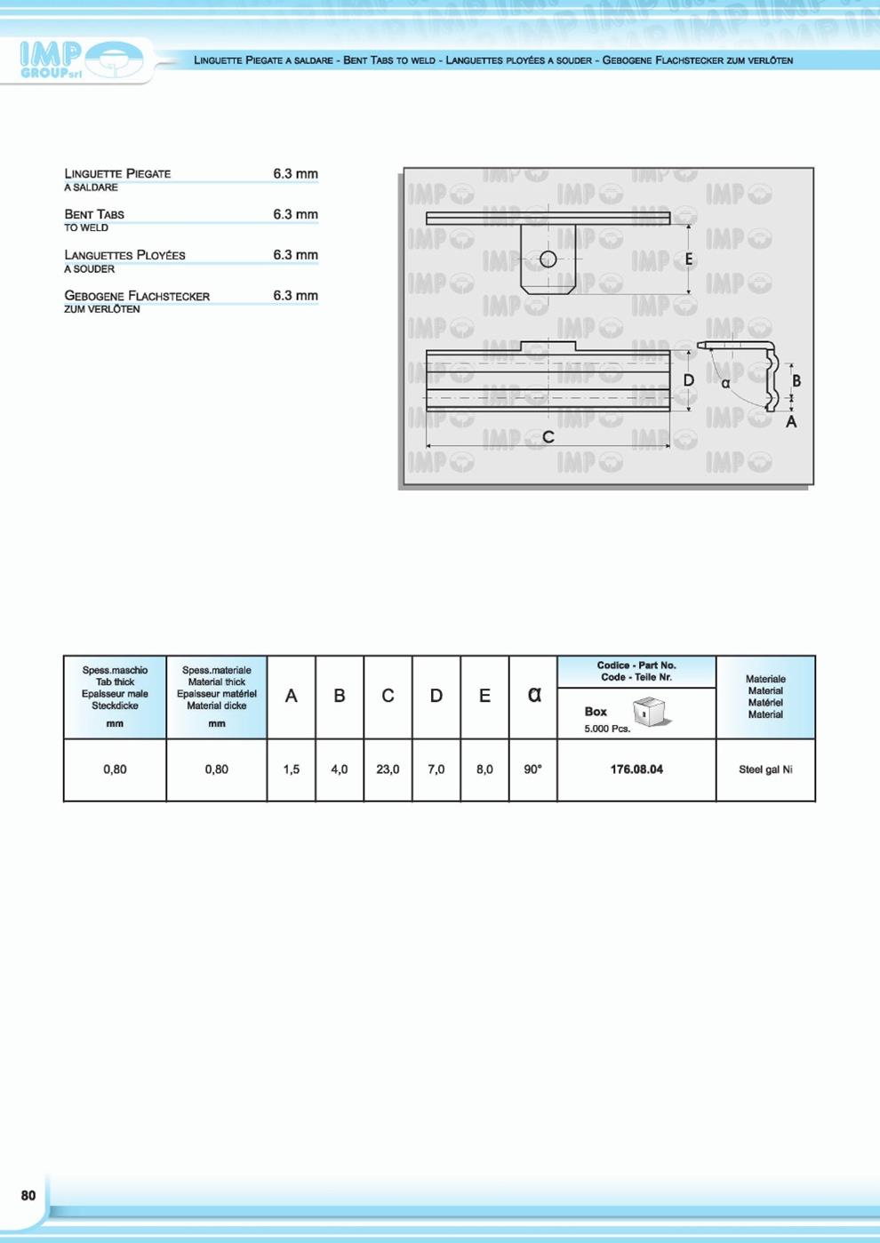 imp-group-catalogo-grigio84 - IMP GROUP - terminals, connectors, fuses ...